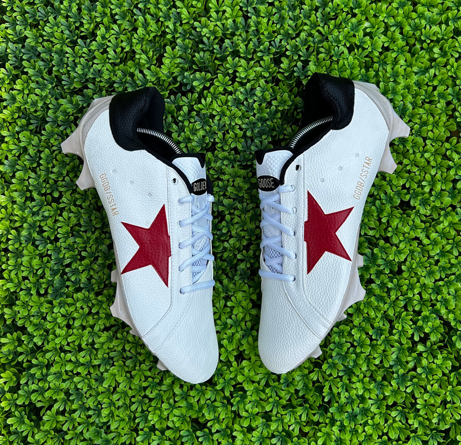 Sewn Material Football Cleats – EB Customs