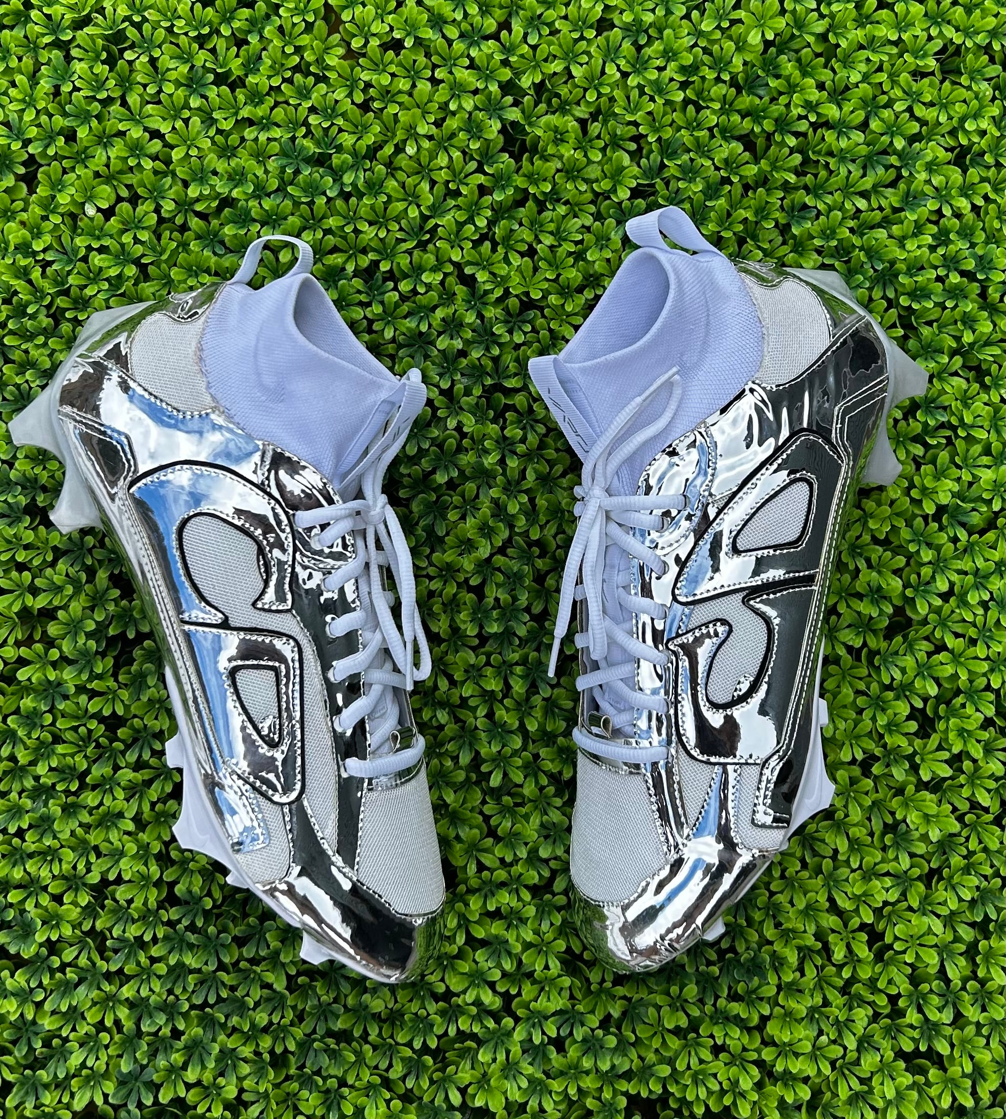 Sewn Material Football Cleats – EB Customs